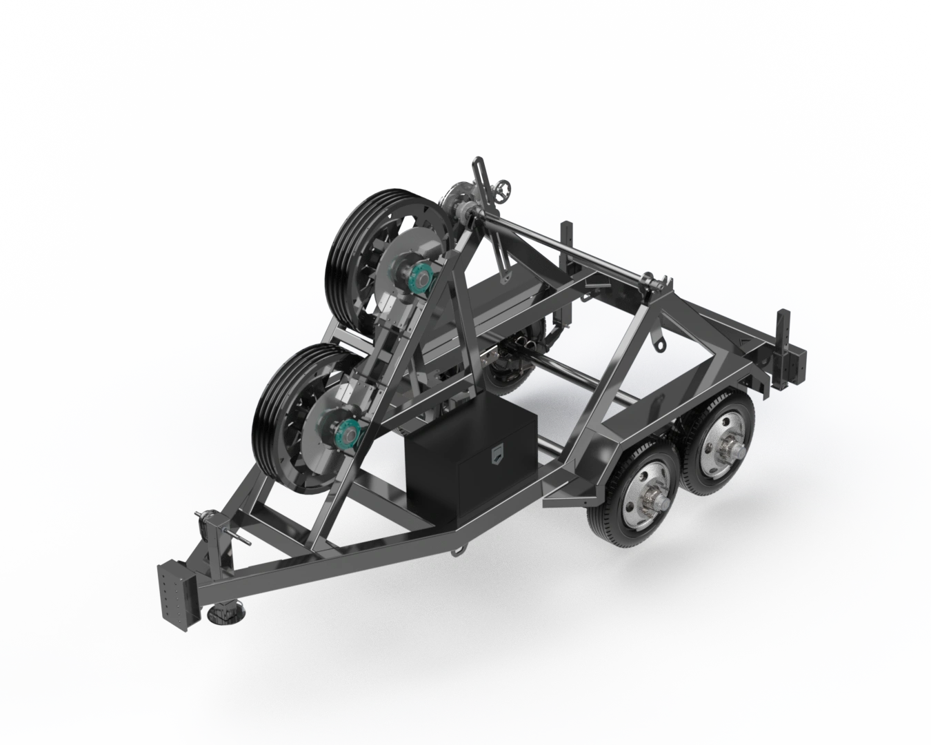 36" Bull Wheel Tensioner | White's Welding.com